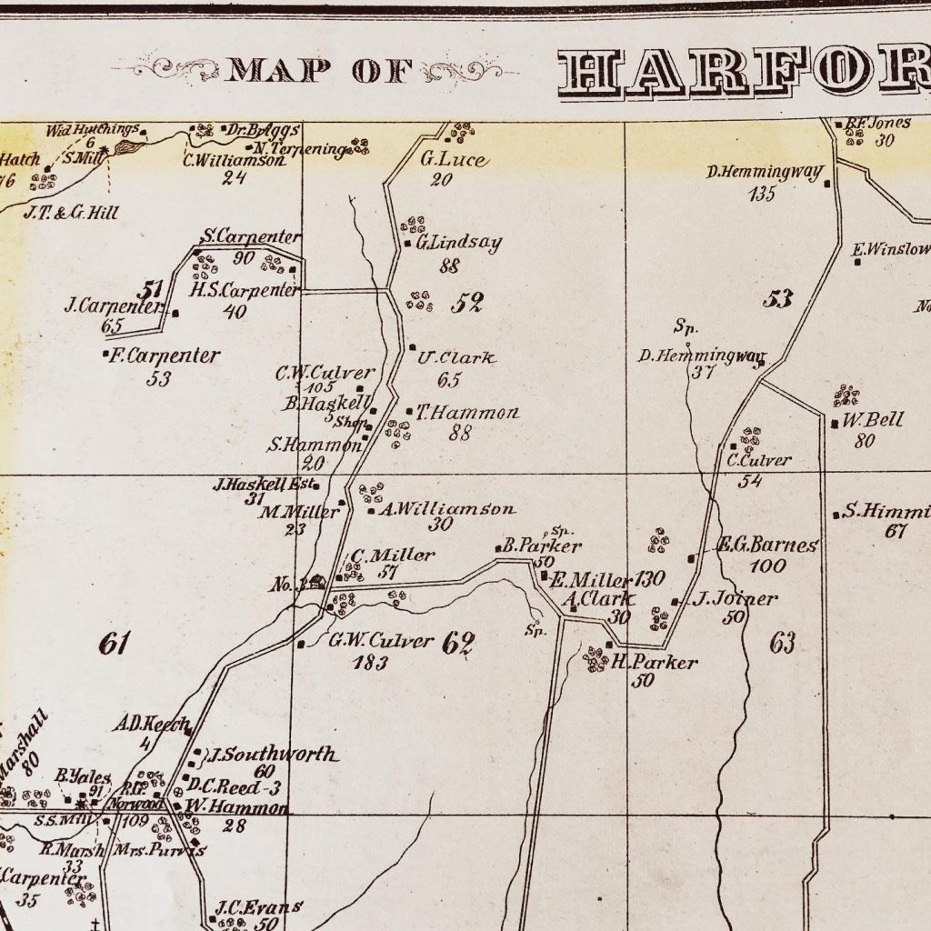 Early settlers in Town of Harford : Cortland County Historical Society
