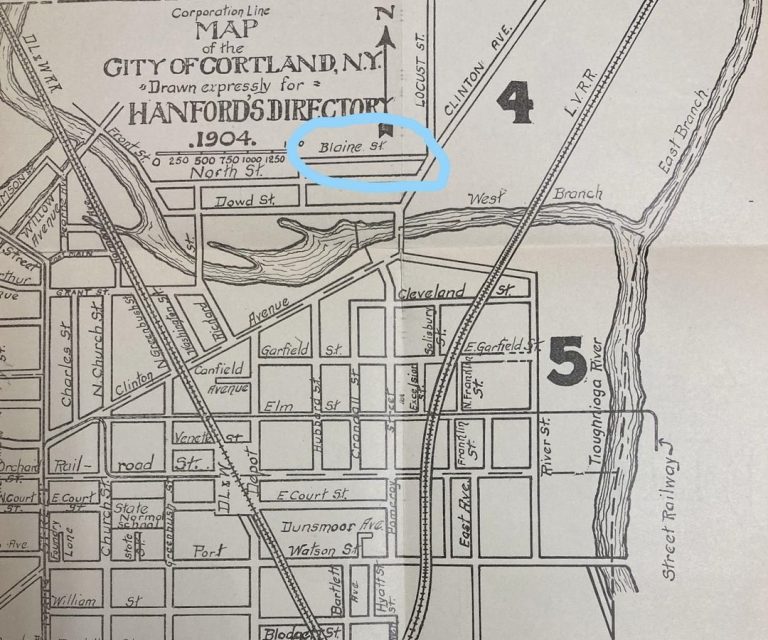 Streets of Cortland ~ The Presidents : Cortland County Historical Society