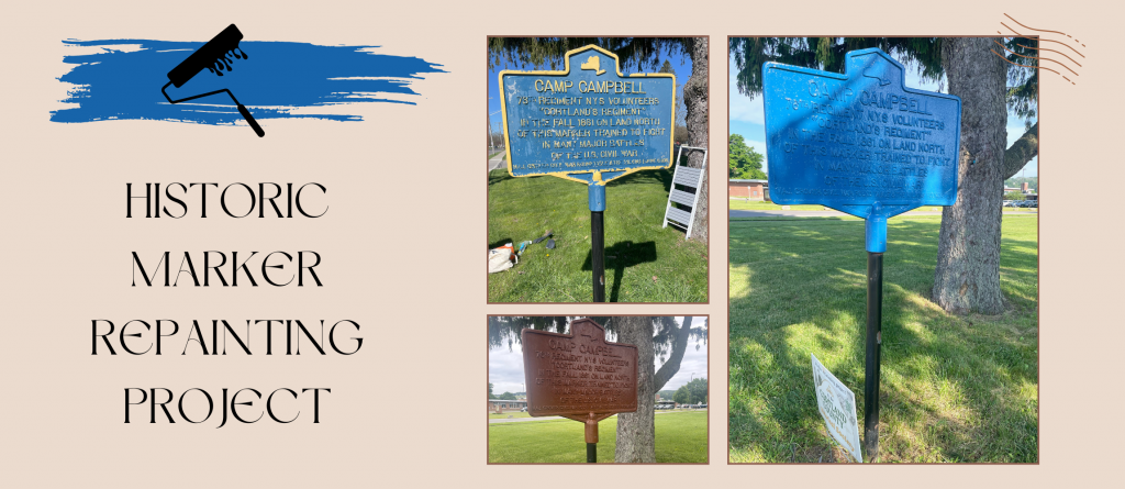 Historic Marker Repainting Project : Cortland County Historical Society
